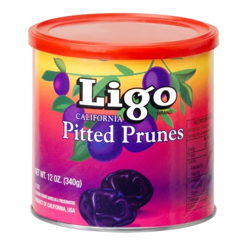 Ligo Canister Pitted Prunes (340gm)
